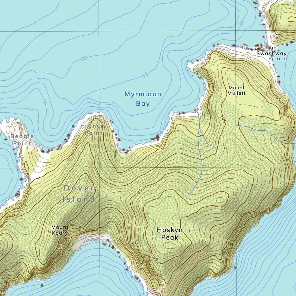 5263 KENT GROUP Map by nswtopo | Avenza Maps
