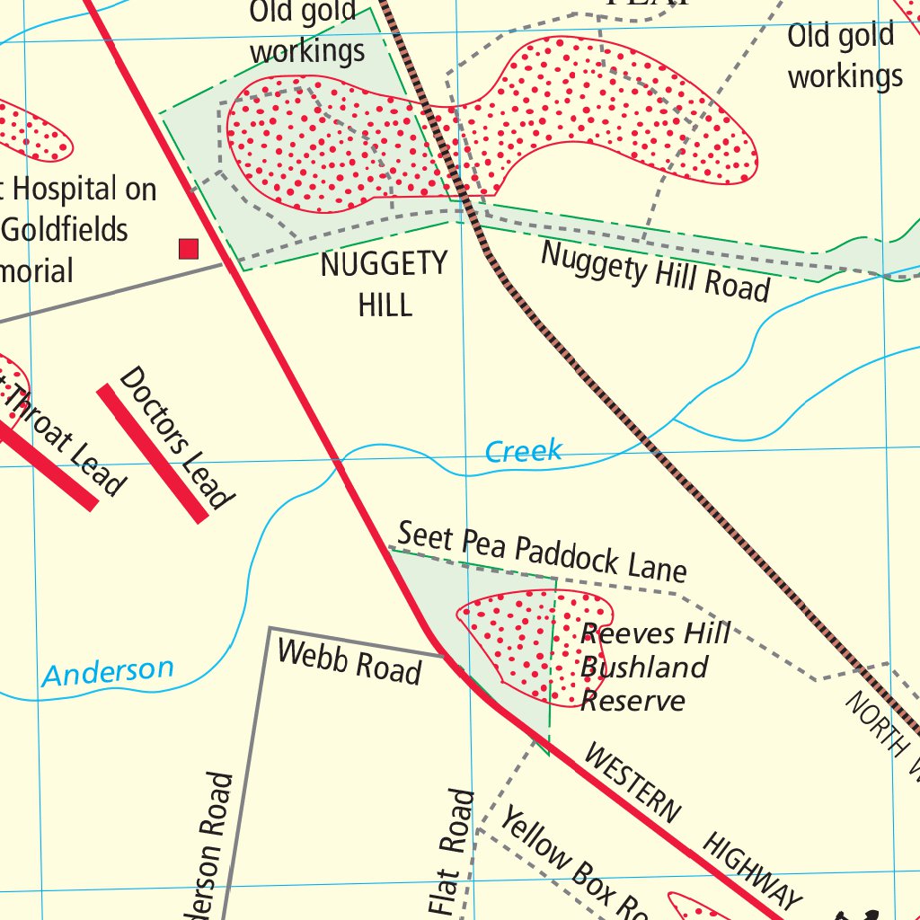 Stawell Gold Map by Doug Stone GOLD MAPS | Avenza Maps
