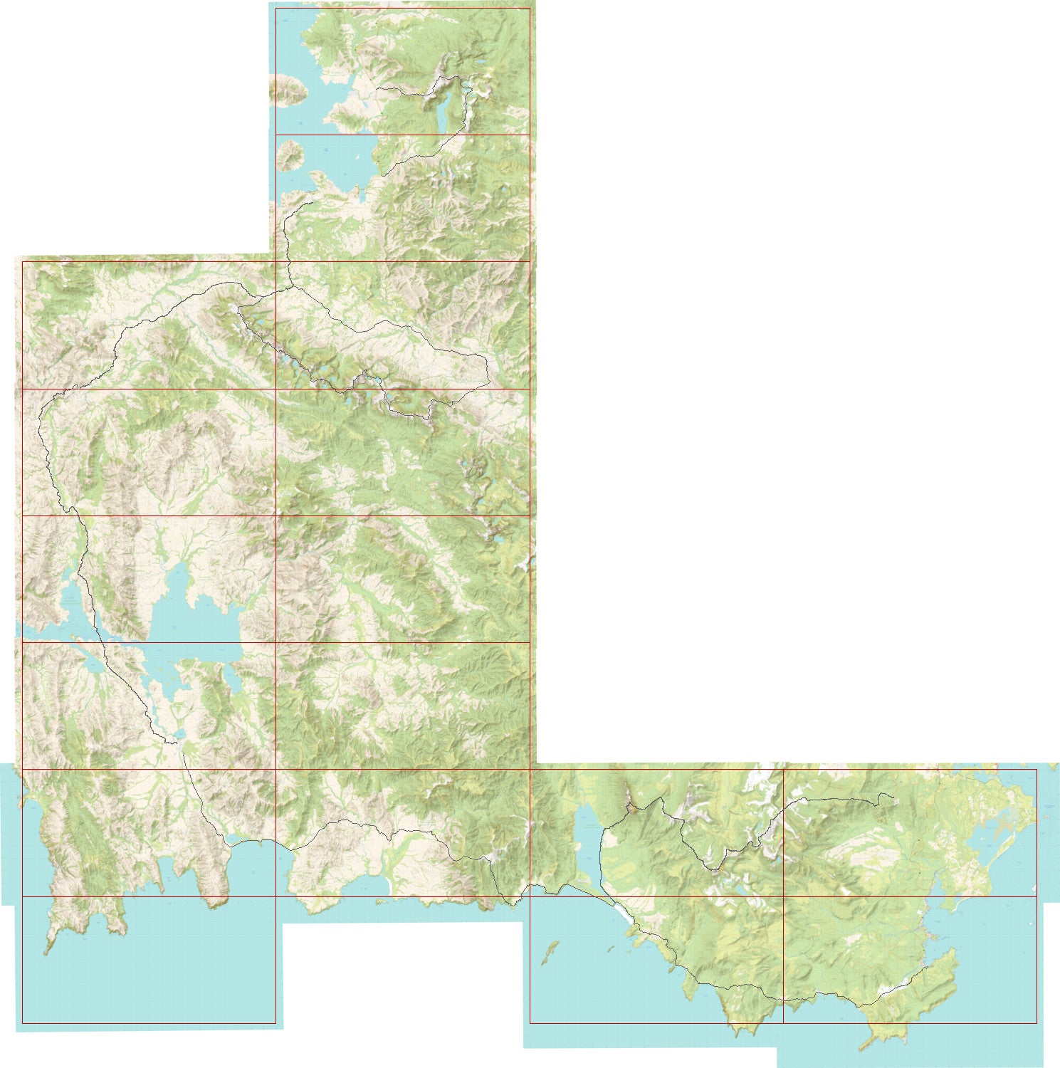 South-West Tasmania Walking Tracks Map by nswtopo | Avenza Maps