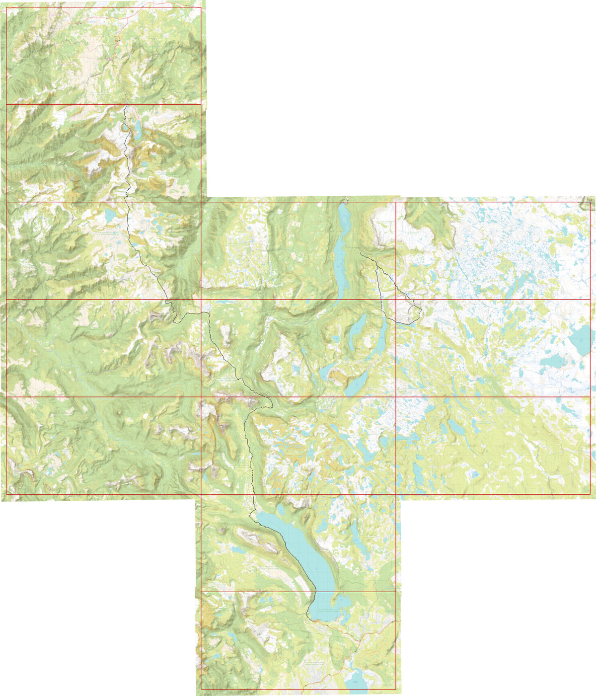 Overland Track & Walls of Jerusalem Map by nswtopo | Avenza Maps