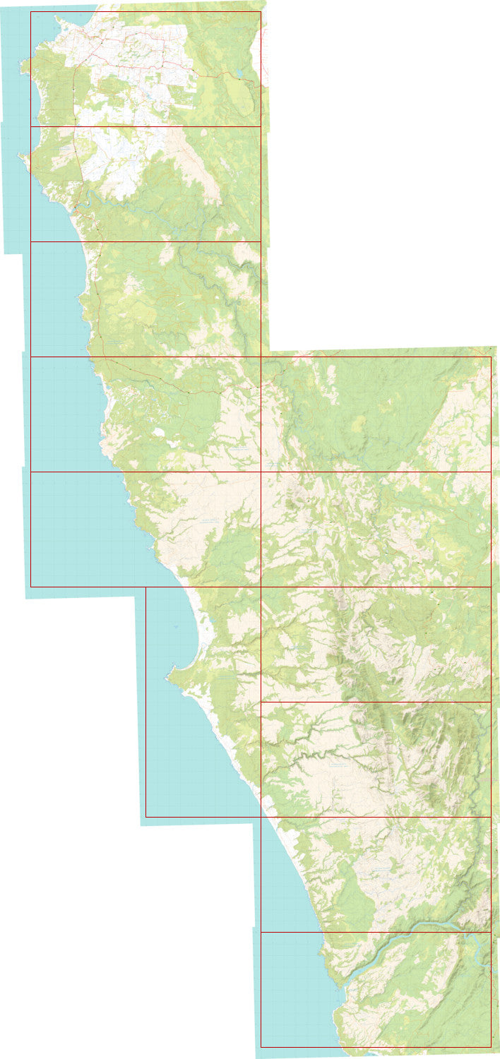 Arthur-Pieman Conservation Area Map by nswtopo | Avenza Maps