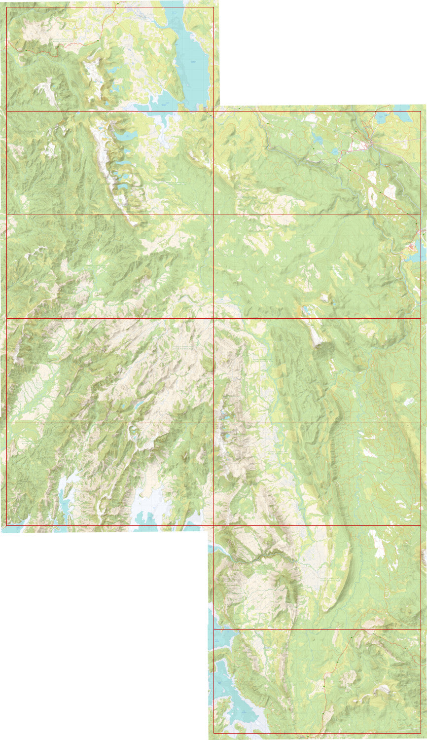Denison & King William Ranges Map by nswtopo | Avenza Maps