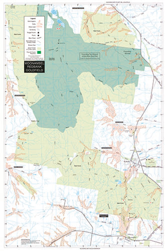 Moonambel Redbank Gold Map by Doug Stone GOLD MAPS | Avenza Maps