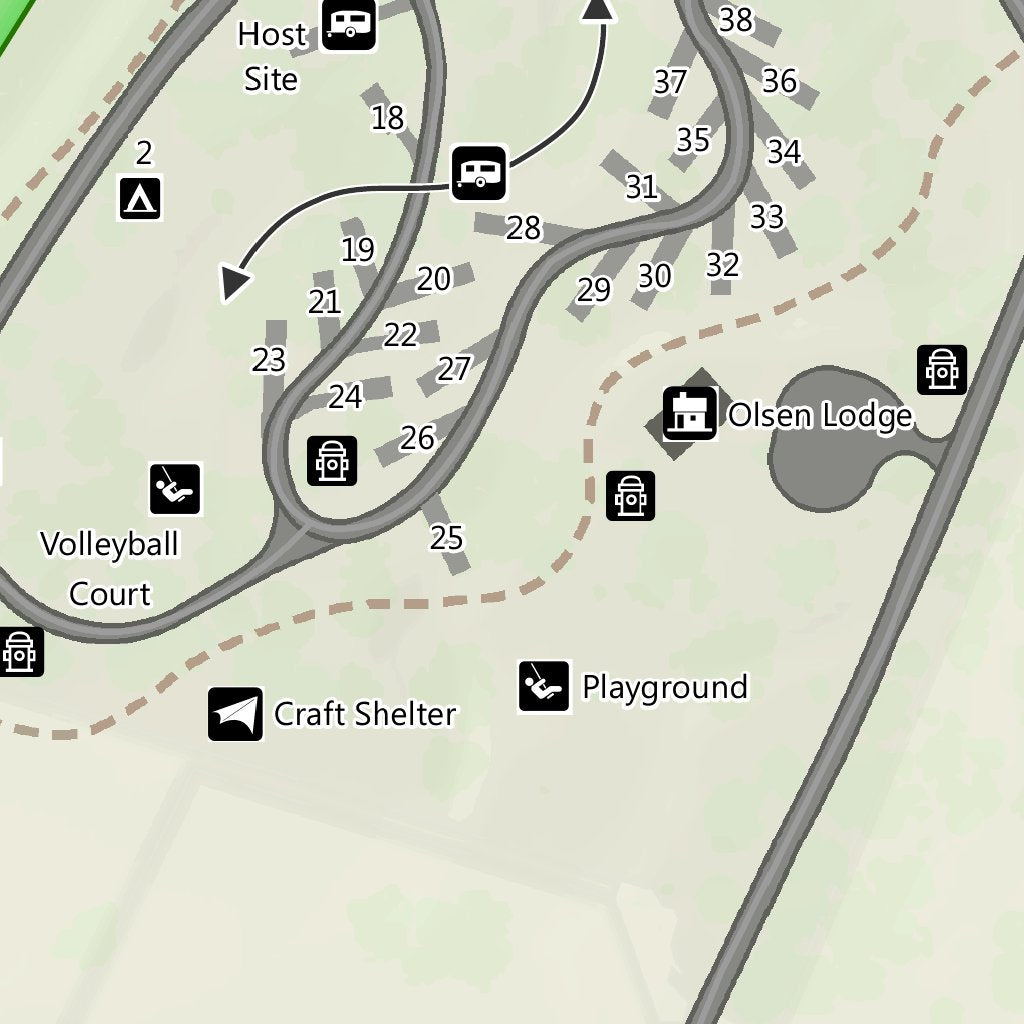 Botna Bend Park Map by Pottawattamie County GIS Department | Avenza Maps