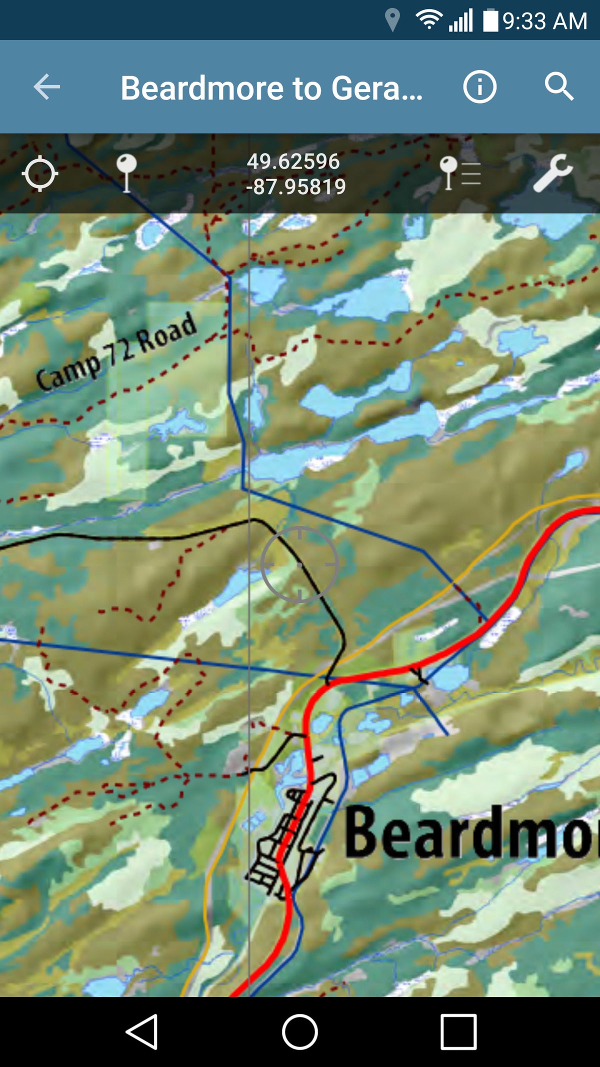 Beardmore to Geraldton North Map by GH Services | Avenza Maps