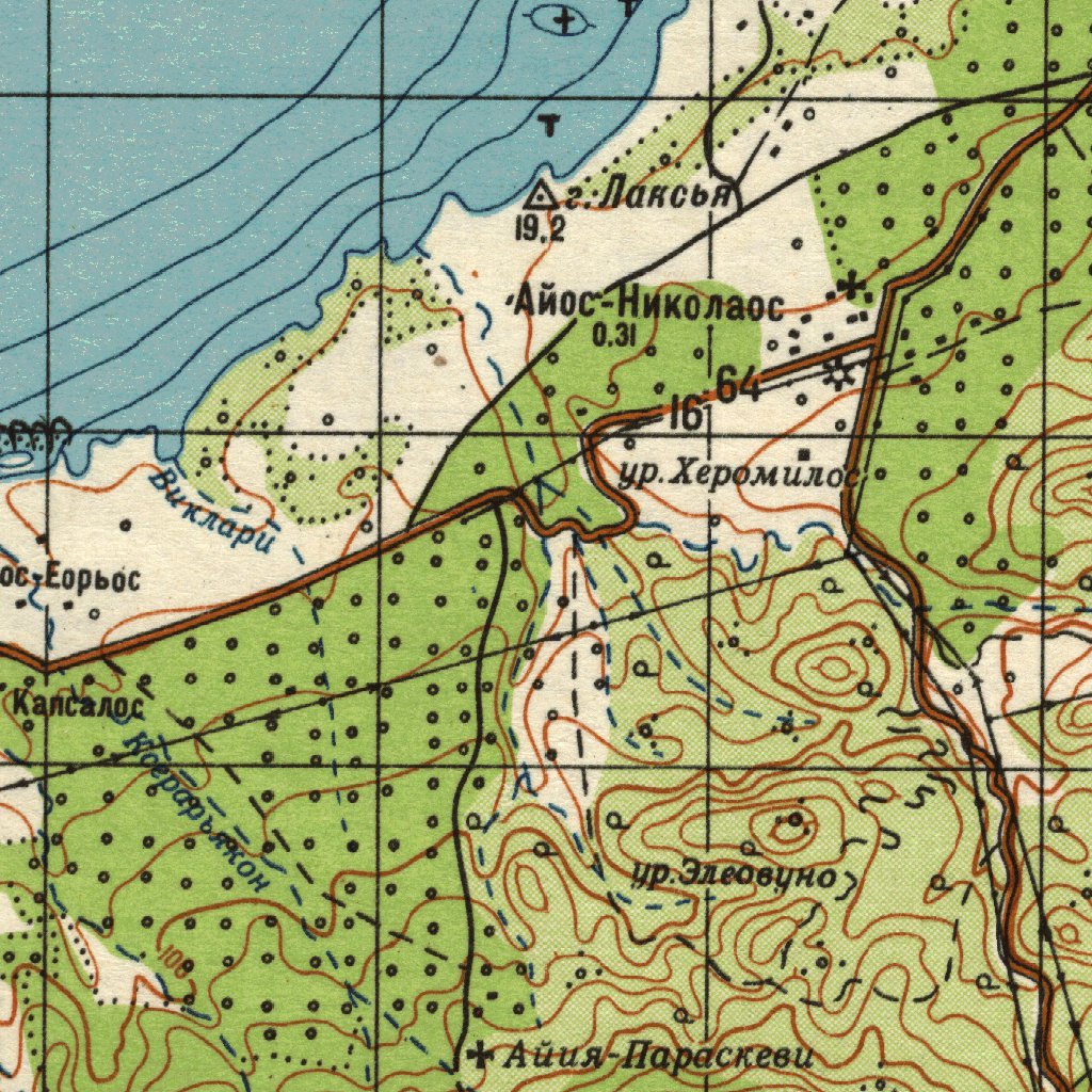Cyprus 50K 09360203 Map by Land Info Worldwide Mapping LLC | Avenza Maps