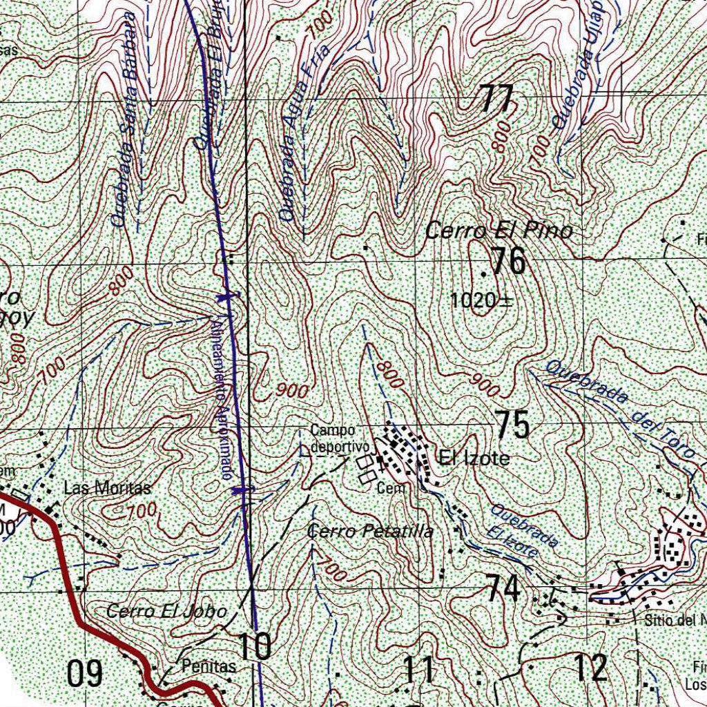 El Savaldor 50K 22581 Map by Land Info Worldwide Mapping LLC | Avenza Maps