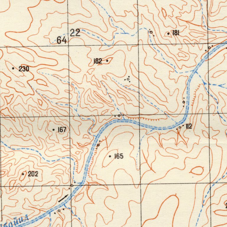 Iraq 100K I-38-135 Map by Land Info Worldwide Mapping LLC | Avenza Maps