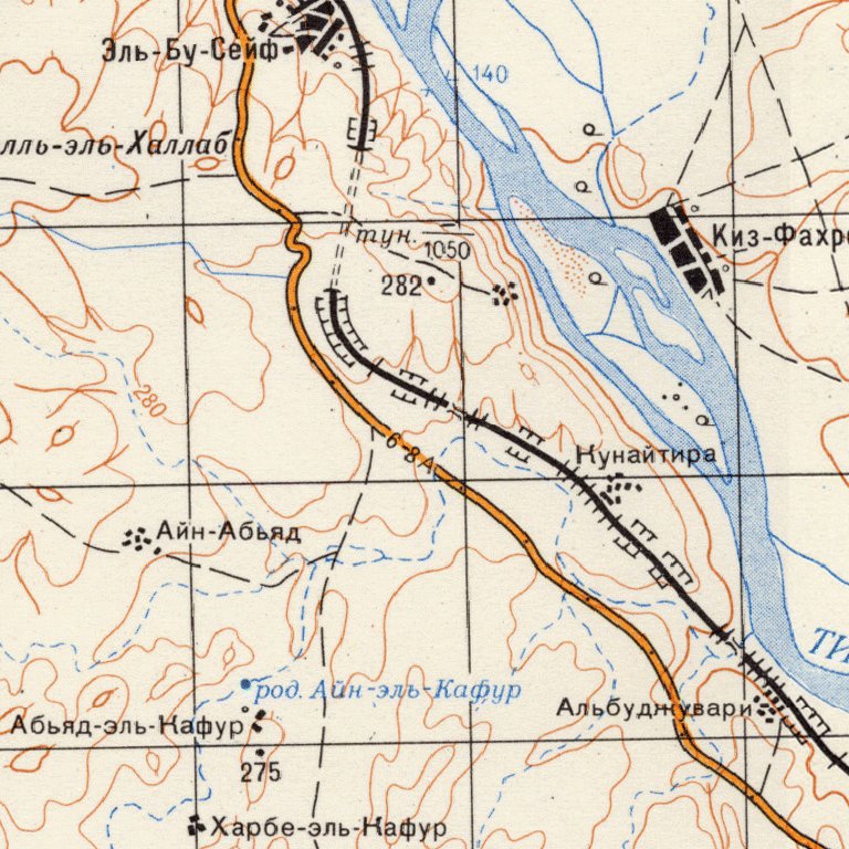 Iraq 100K J-38-135 Map by Land Info Worldwide Mapping LLC | Avenza Maps