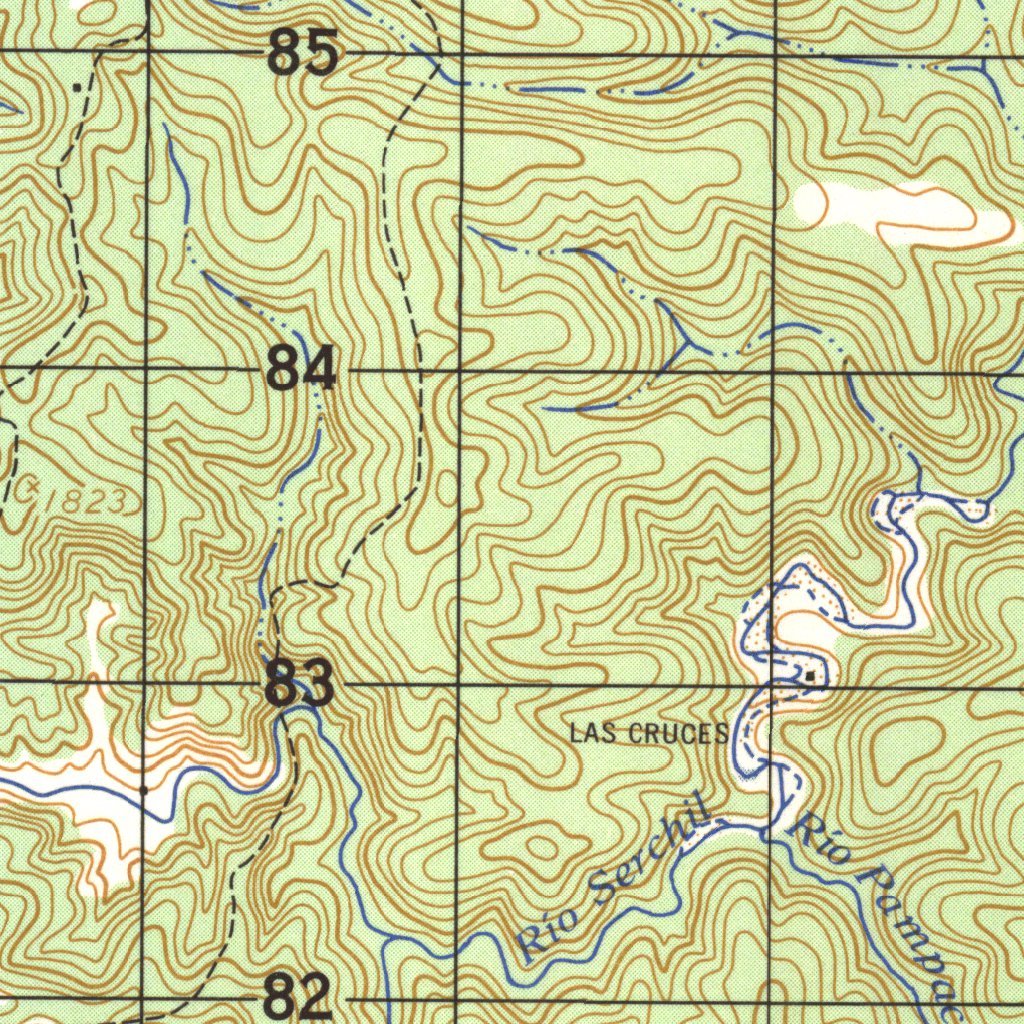 Guatemala 50K 1961-4 Map by Land Info Worldwide Mapping LLC | Avenza Maps