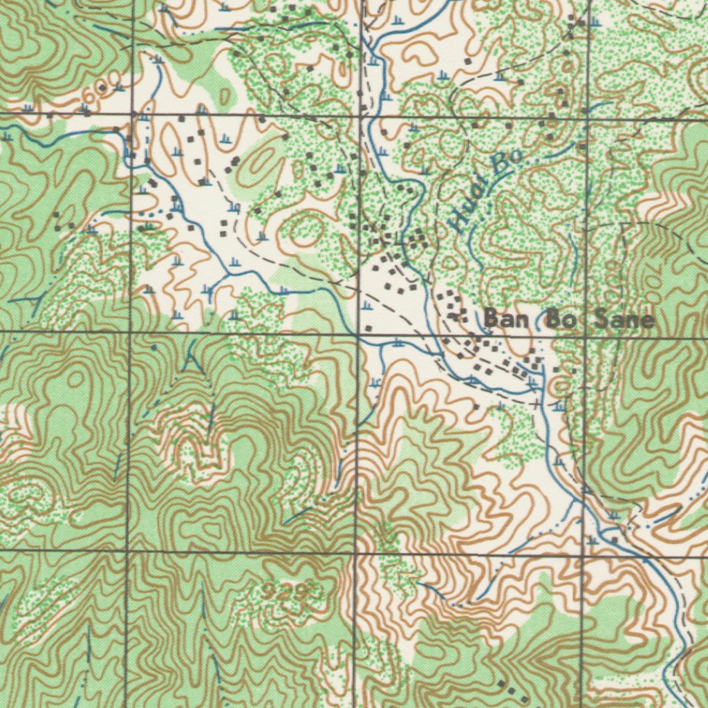 Laos 50K 5244 3 Map by Land Info Worldwide Mapping LLC | Avenza Maps