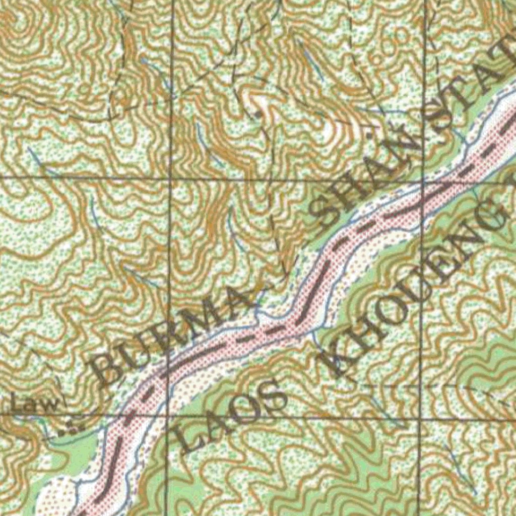 Laos 50K 5251 4 Map by Land Info Worldwide Mapping LLC | Avenza Maps