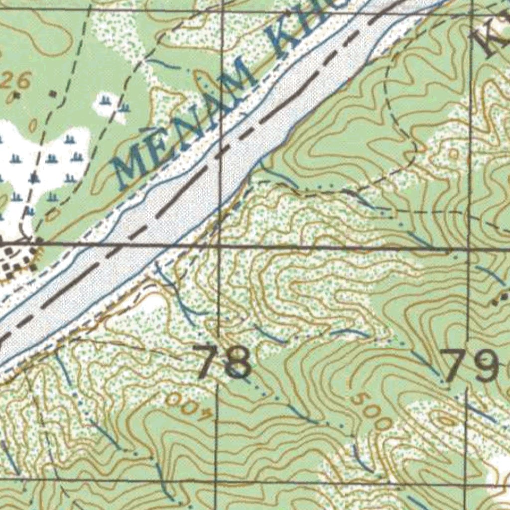 Laos 50K 5348 4 Map by Land Info Worldwide Mapping LLC | Avenza Maps