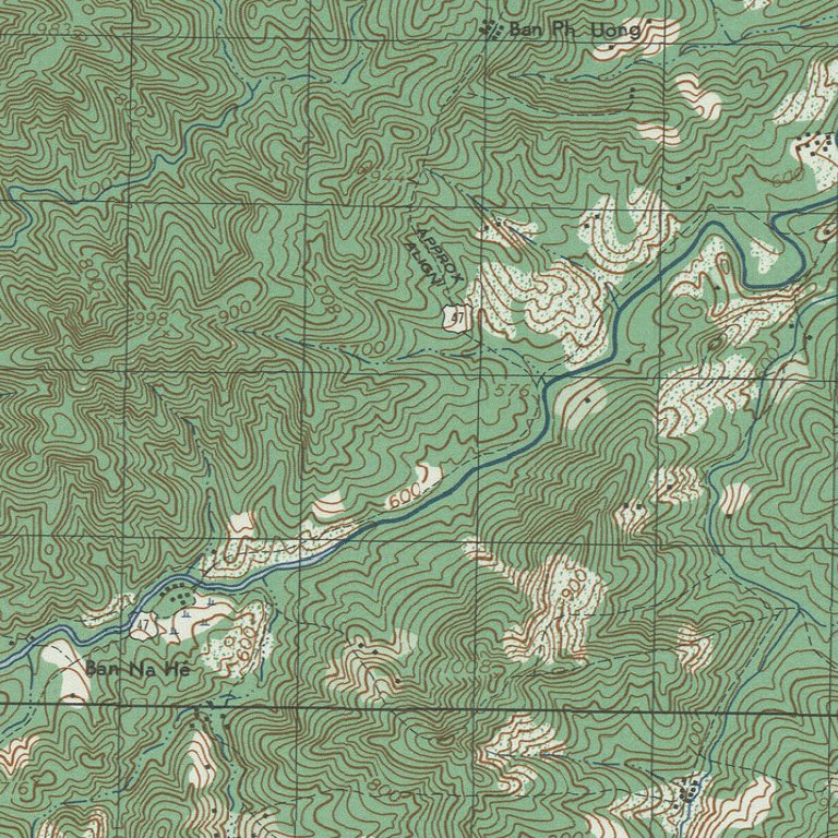 Laos 50K 5350 4 Map by Land Info Worldwide Mapping LLC | Avenza Maps