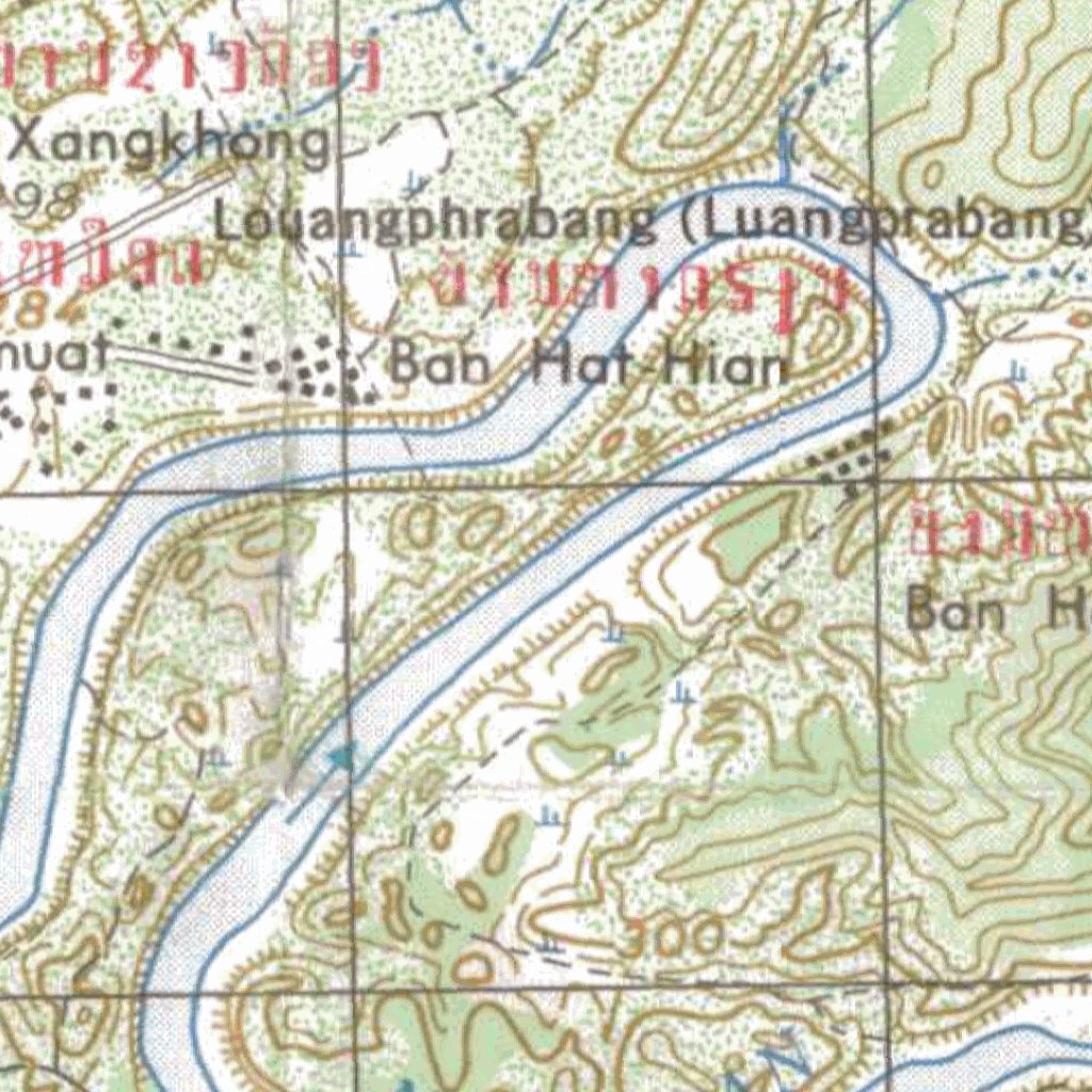 Laos 50K 5448 4 Map by Land Info Worldwide Mapping LLC | Avenza Maps