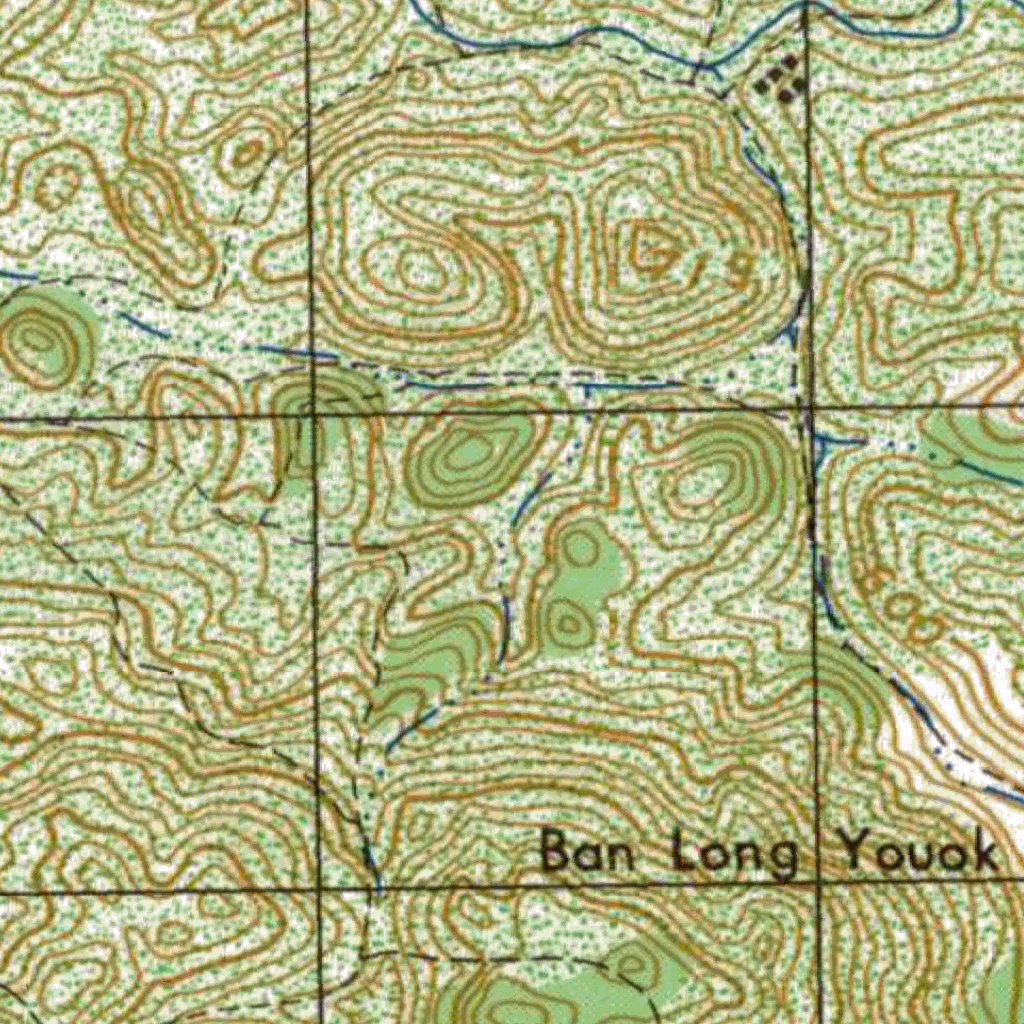 Laos 50K 5449 2 Map by Land Info Worldwide Mapping LLC | Avenza Maps