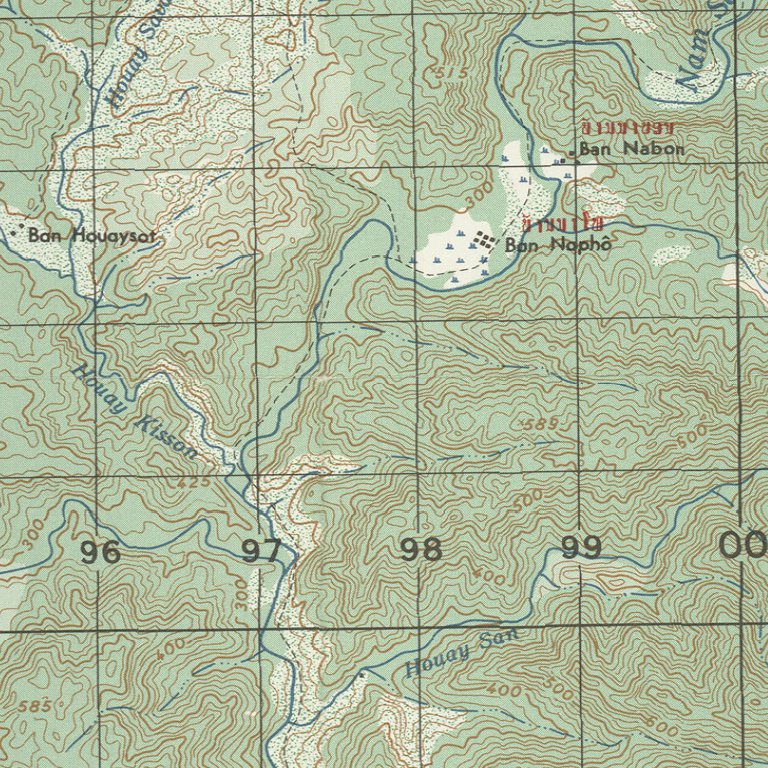 Laos 50K 5646 3 Map by Land Info Worldwide Mapping LLC | Avenza Maps