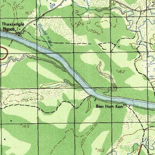 Laos 50K 5545 2 Map by Land Info Worldwide Mapping LLC | Avenza Maps