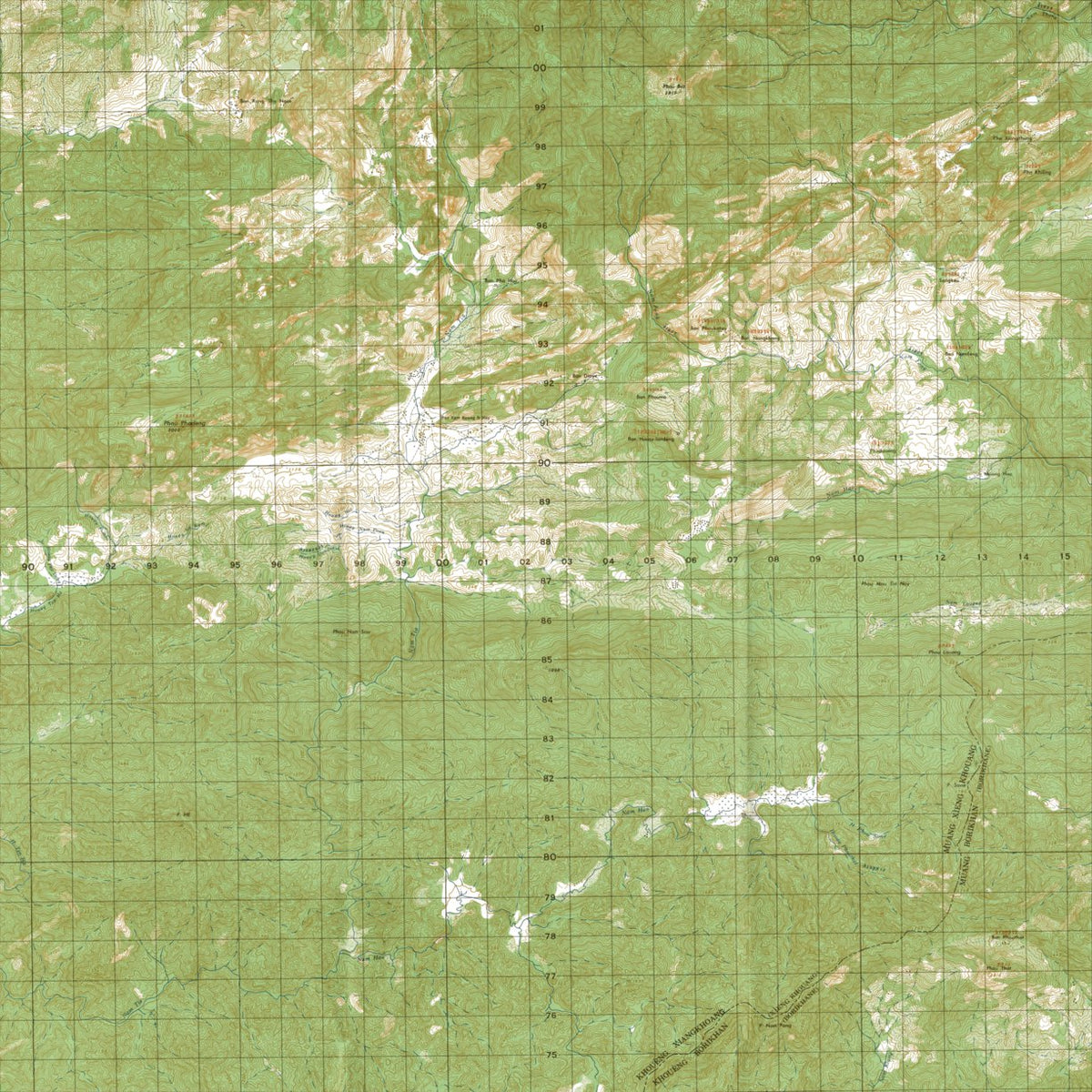 Laos 50K 5646 4 Map by Land Info Worldwide Mapping LLC | Avenza Maps