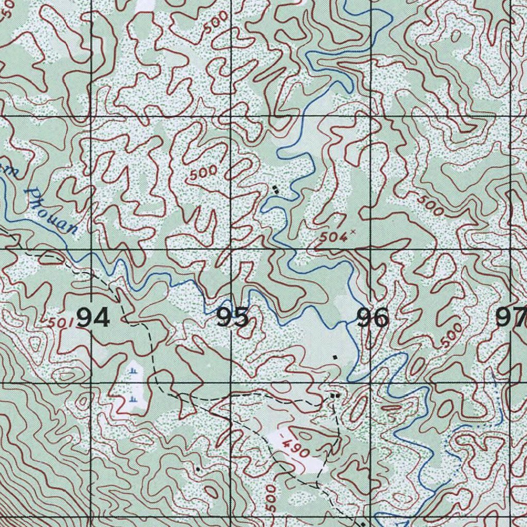 Laos 50K 5945 2 Map by Land Info Worldwide Mapping LLC | Avenza Maps