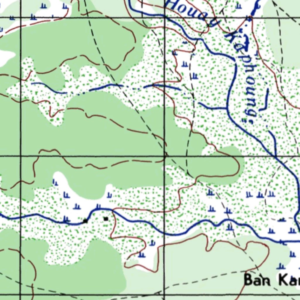 Laos 50K 6042 4 Map by Land Info Worldwide Mapping LLC | Avenza Maps