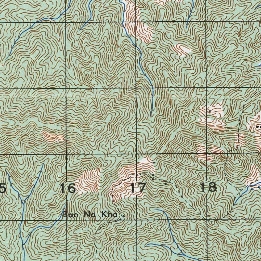 Laos 50K 5849 3 Map by Land Info Worldwide Mapping LLC | Avenza Maps