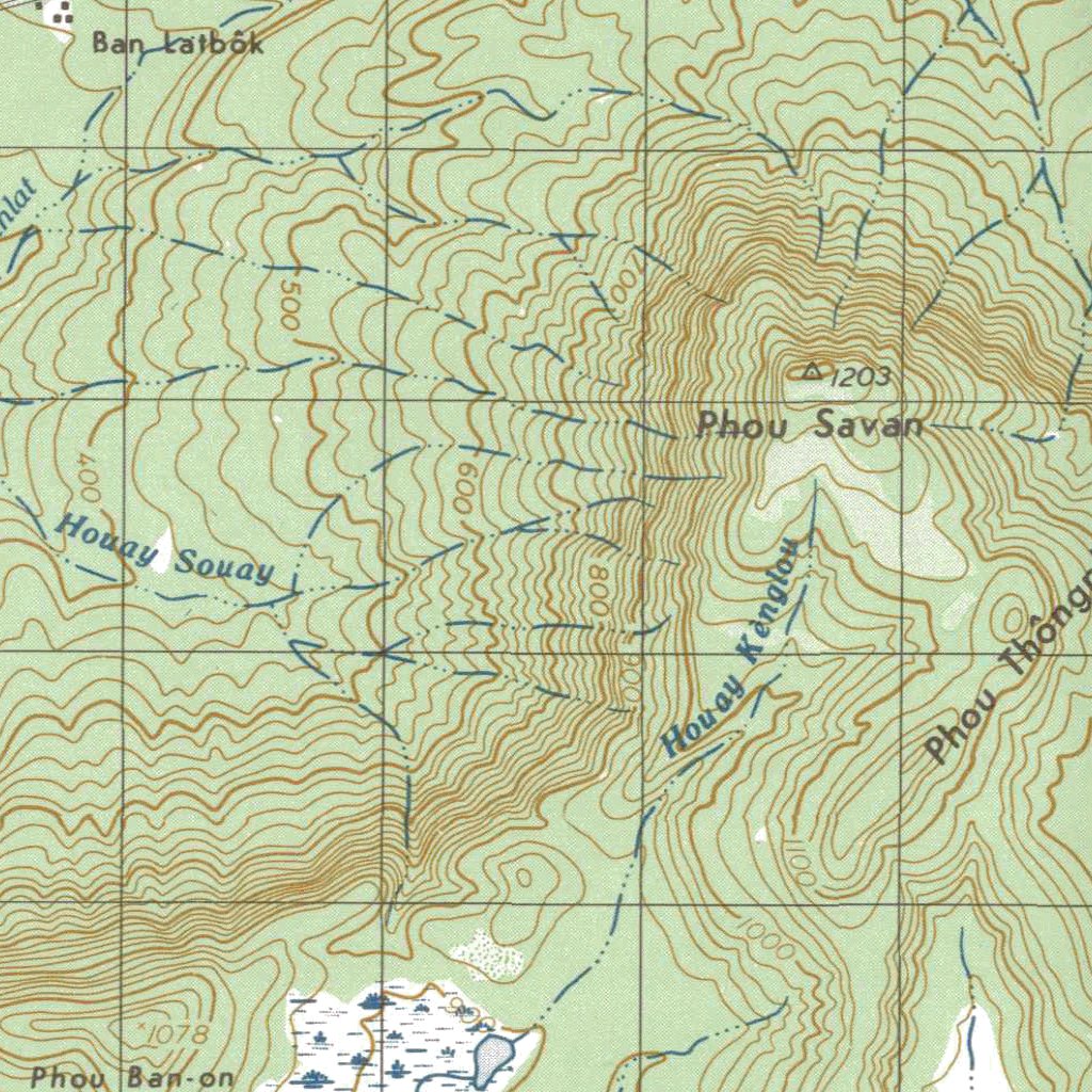 Laos 50K 6239 4 Map by Land Info Worldwide Mapping LLC | Avenza Maps
