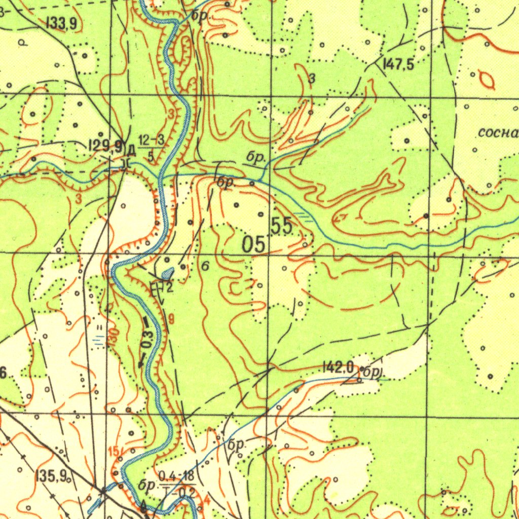 Latvia 50K 14-35-008-2 Map by Land Info Worldwide Mapping LLC | Avenza Maps