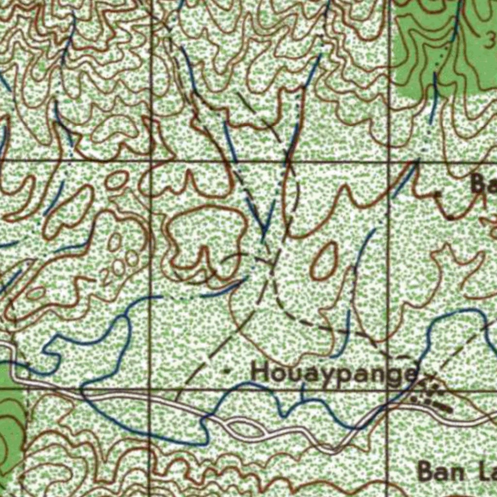 Laos 50K 6242 4 Map by Land Info Worldwide Mapping LLC | Avenza Maps