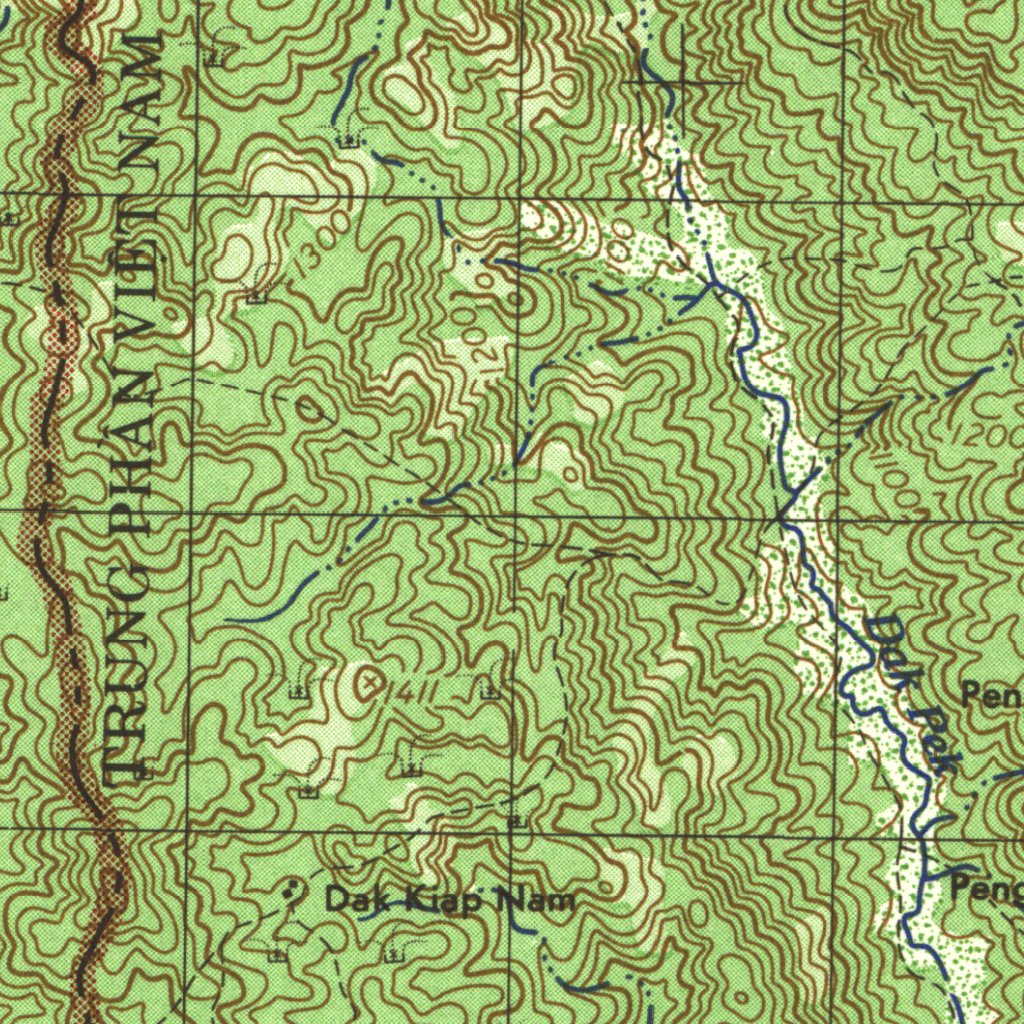 Laos 50K 6539 3 Map by Land Info Worldwide Mapping LLC | Avenza Maps