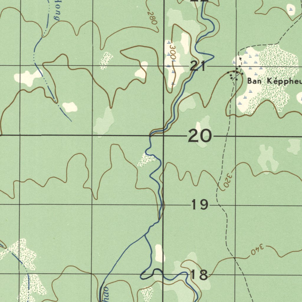 Laos 50K 6240 3 Map by Land Info Worldwide Mapping LLC | Avenza Maps