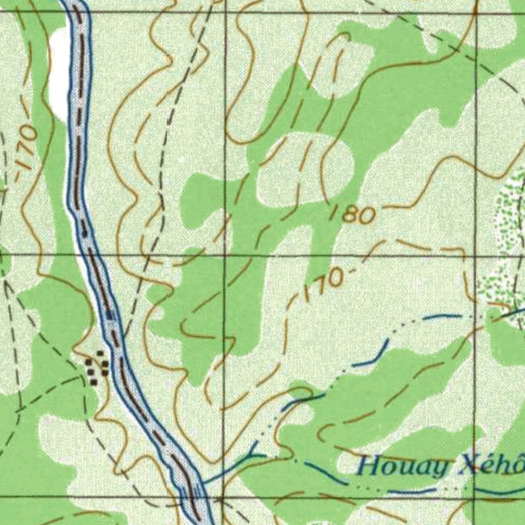 Laos 50K 6241 4 Map by Land Info Worldwide Mapping LLC | Avenza Maps