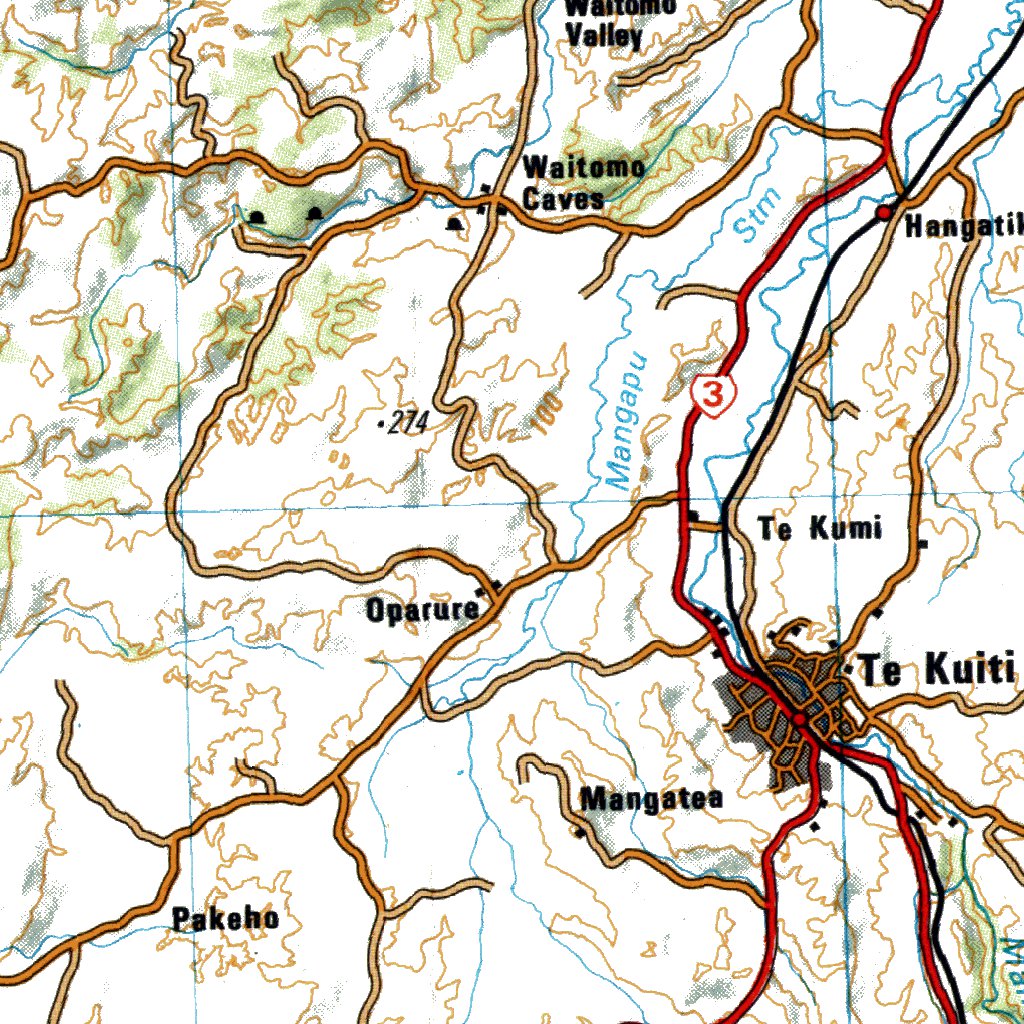 04 Waikato Map by Land Info Worldwide Mapping LLC | Avenza Maps