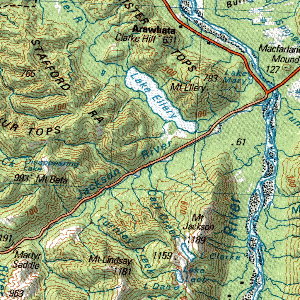 12 Mt. Cook Map by Land Info Worldwide Mapping LLC | Avenza Maps
