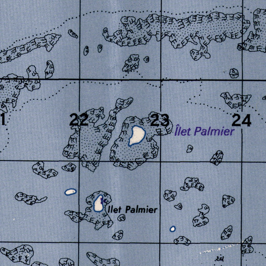 5471-4 Corail Map by Land Info Worldwide Mapping LLC | Avenza Maps