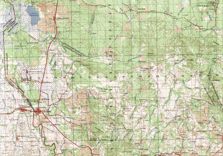 5874-1 Dajabon Map by Land Info Worldwide Mapping LLC | Avenza Maps