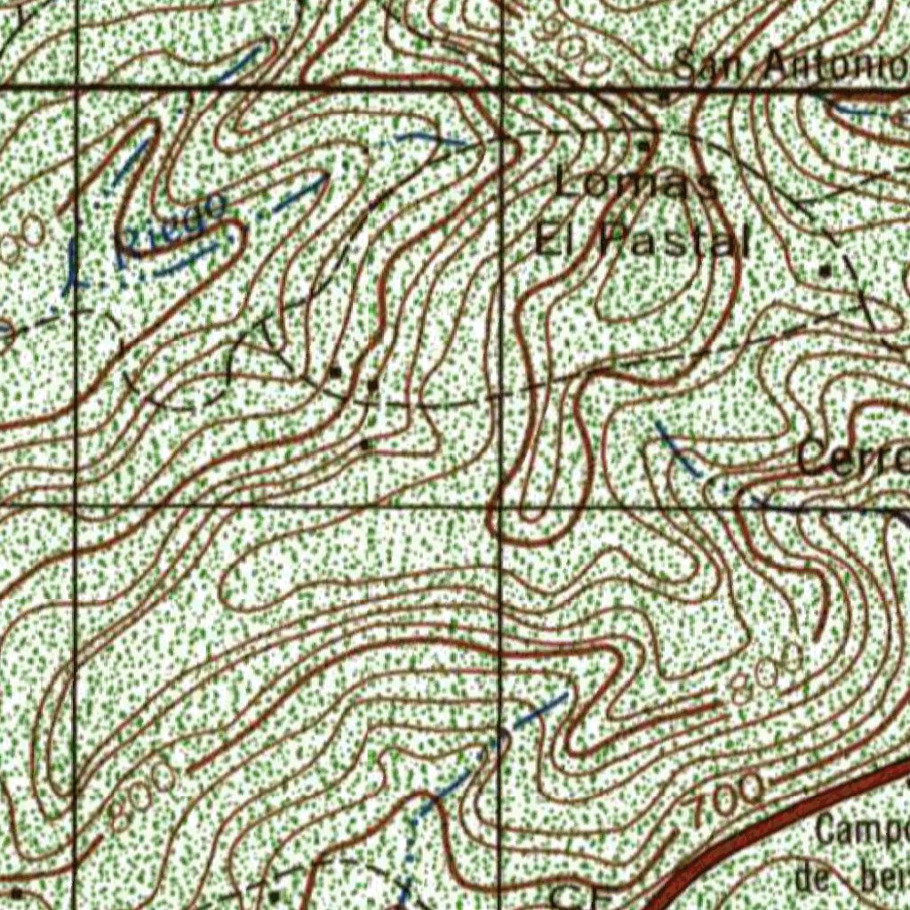 Nicaragua 50k 30544 Map by Land Info Worldwide Mapping LLC | Avenza Maps