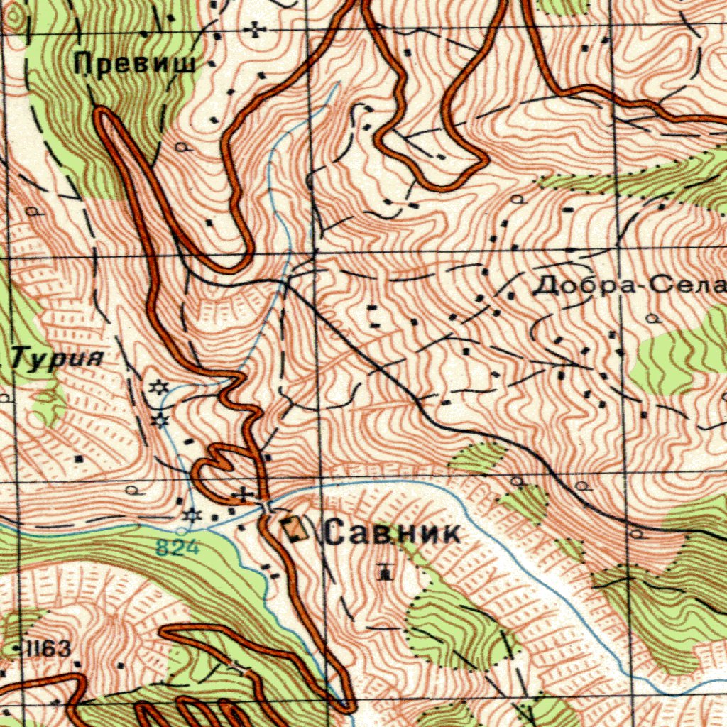 Yugoslavia 50K 11-34-039-1 Map by Land Info Worldwide Mapping LLC ...