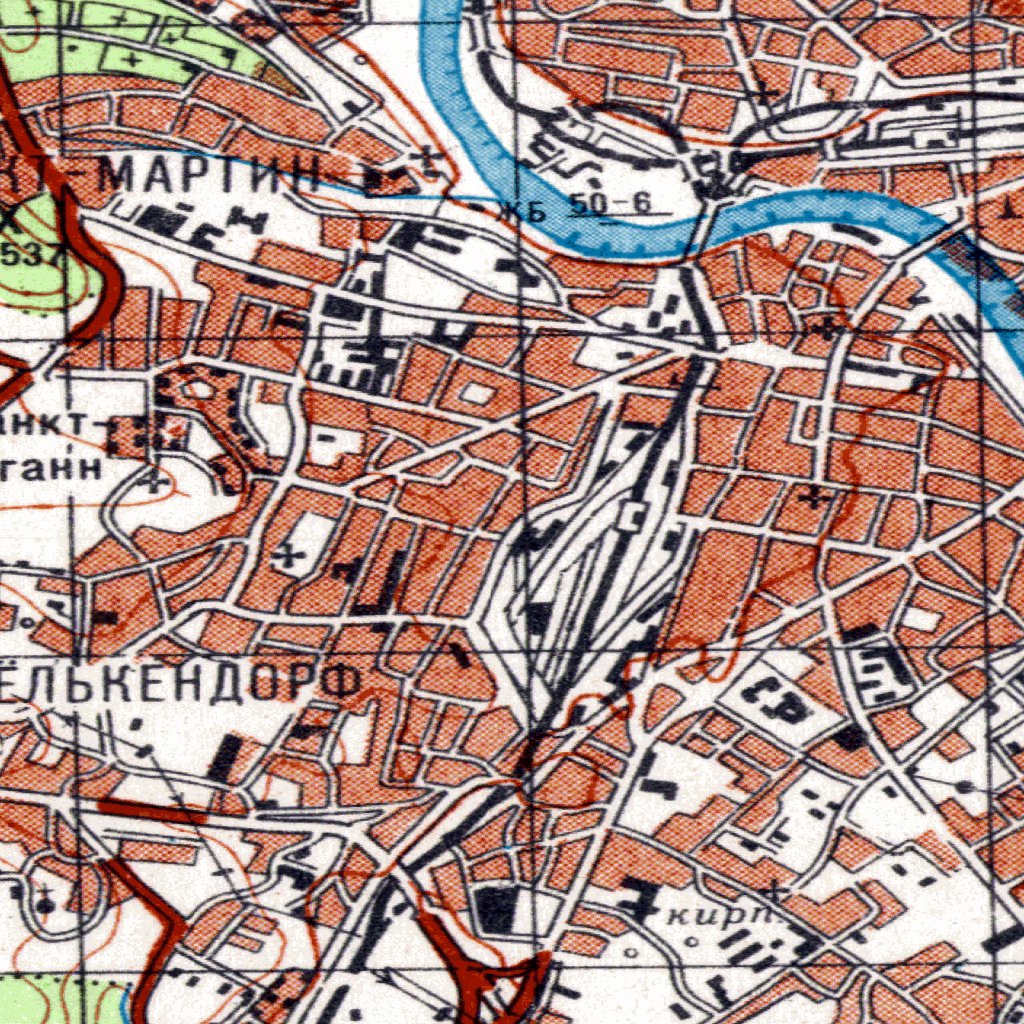Yugoslavia 50K 12-33-052-2 Map by Land Info Worldwide Mapping LLC ...
