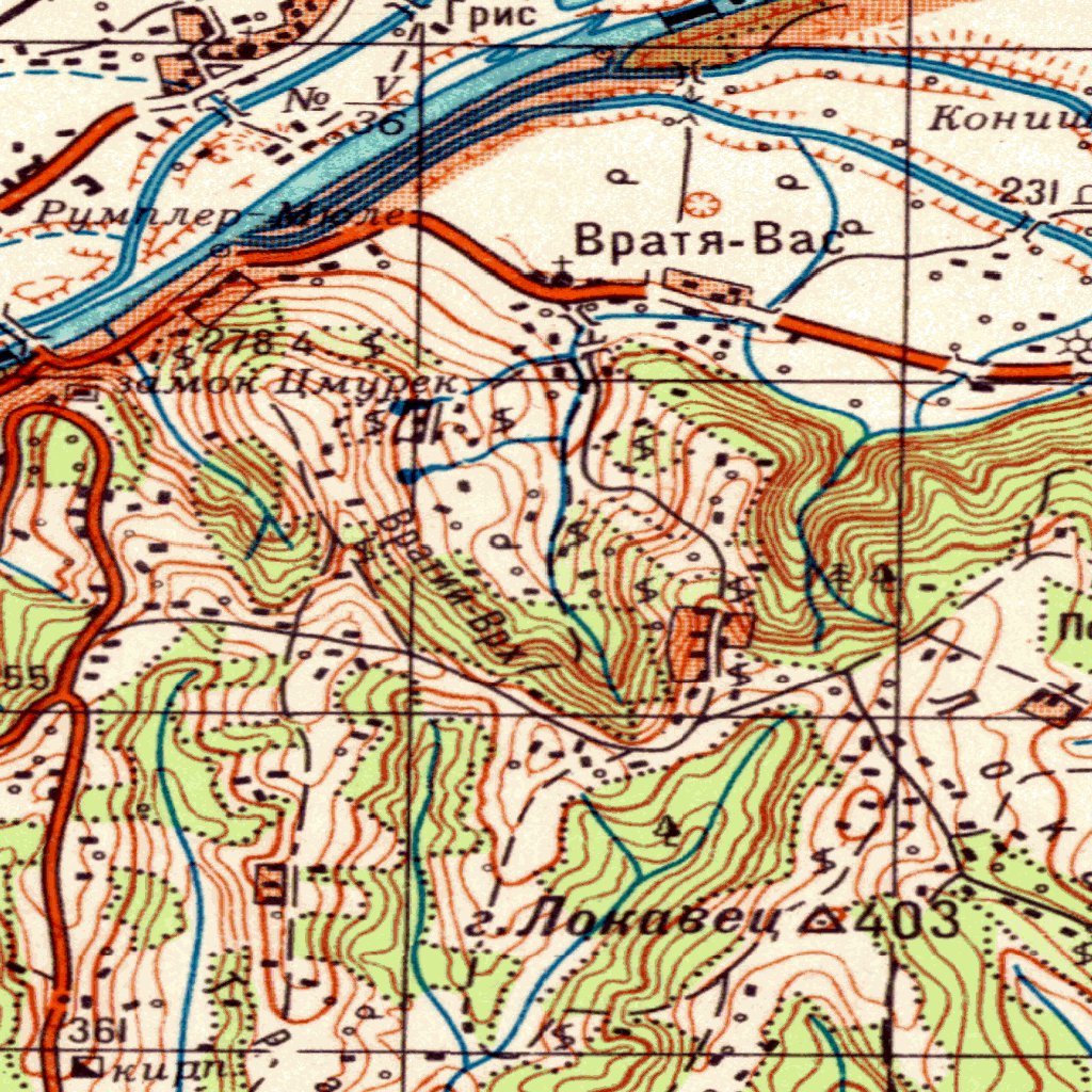 Yugoslavia 50K 12-33-044-4 Map by Land Info Worldwide Mapping LLC ...