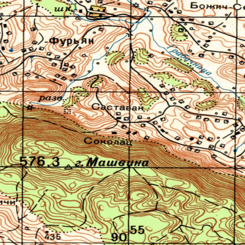 Yugoslavia 50K 12-33-104-3 Map by Land Info Worldwide Mapping LLC ...