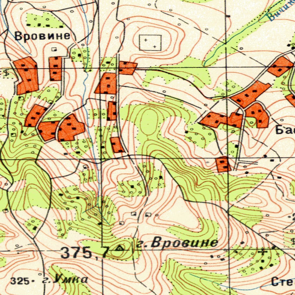 Yugoslavia 50K 12-34-125-3 Map by Land Info Worldwide Mapping LLC ...