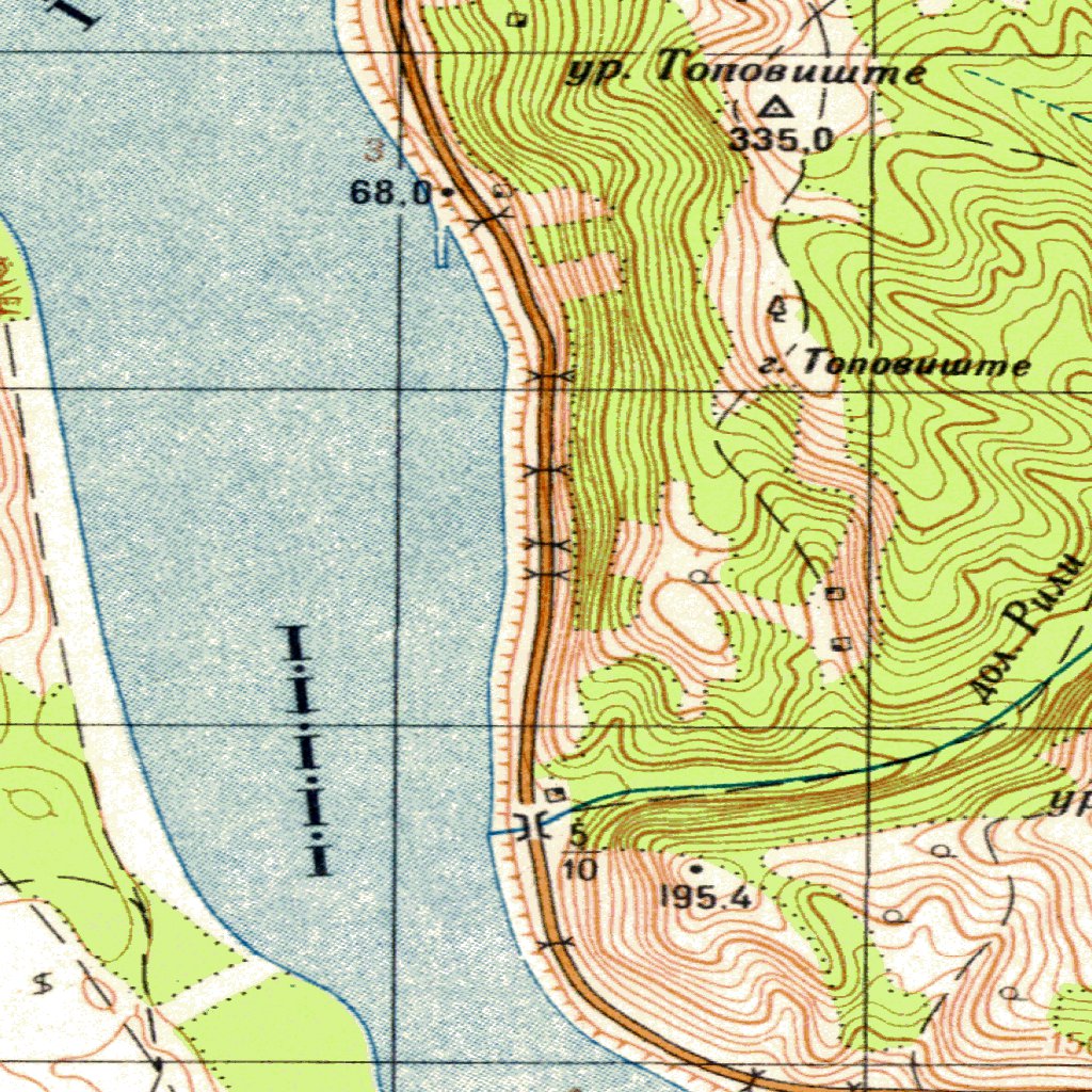 Yugoslavia 50K 12-34-115-4 Map by Land Info Worldwide Mapping LLC ...