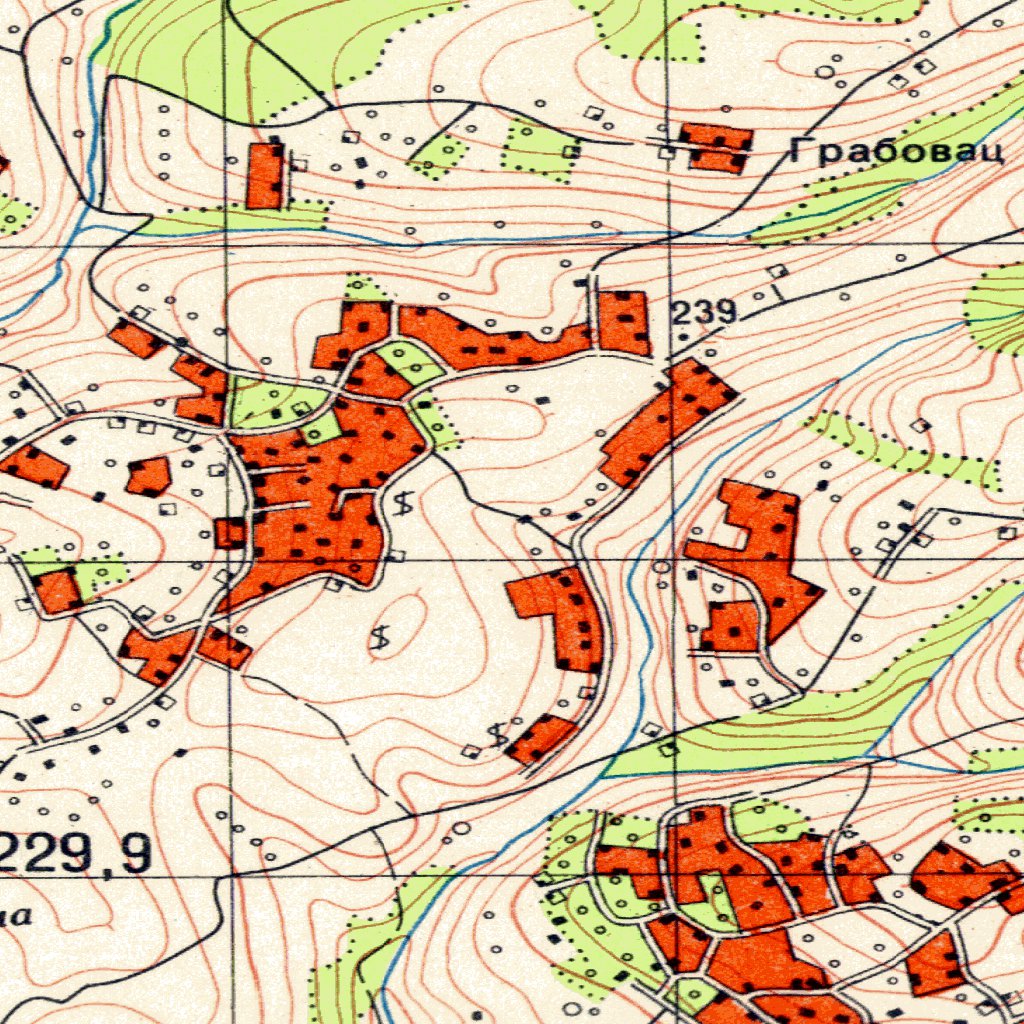 Yugoslavia 50K 12-34-125-2 Map by Land Info Worldwide Mapping LLC ...