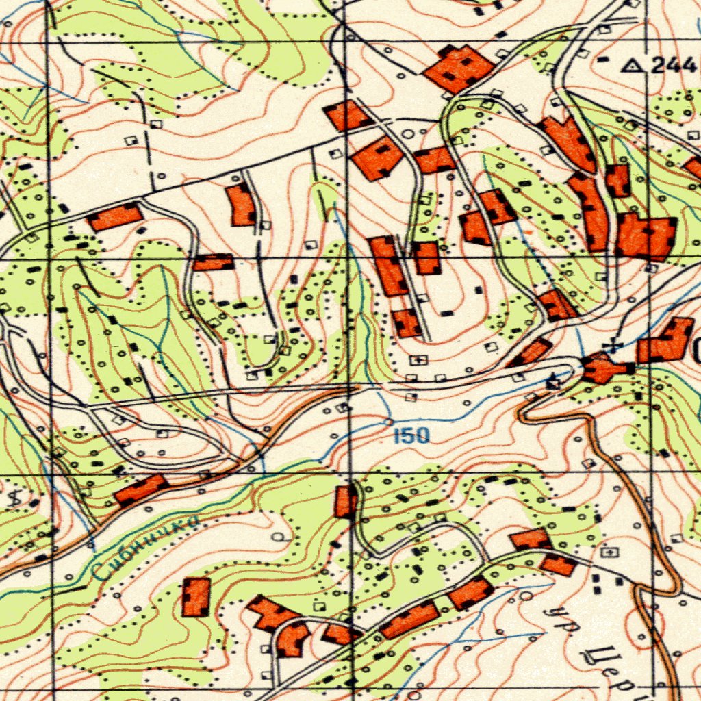 Yugoslavia 50K 12-34-125-4 Map by Land Info Worldwide Mapping LLC ...
