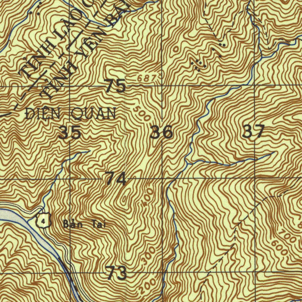 Vietnam 50K 5853-1 Map by Land Info Worldwide Mapping LLC | Avenza Maps