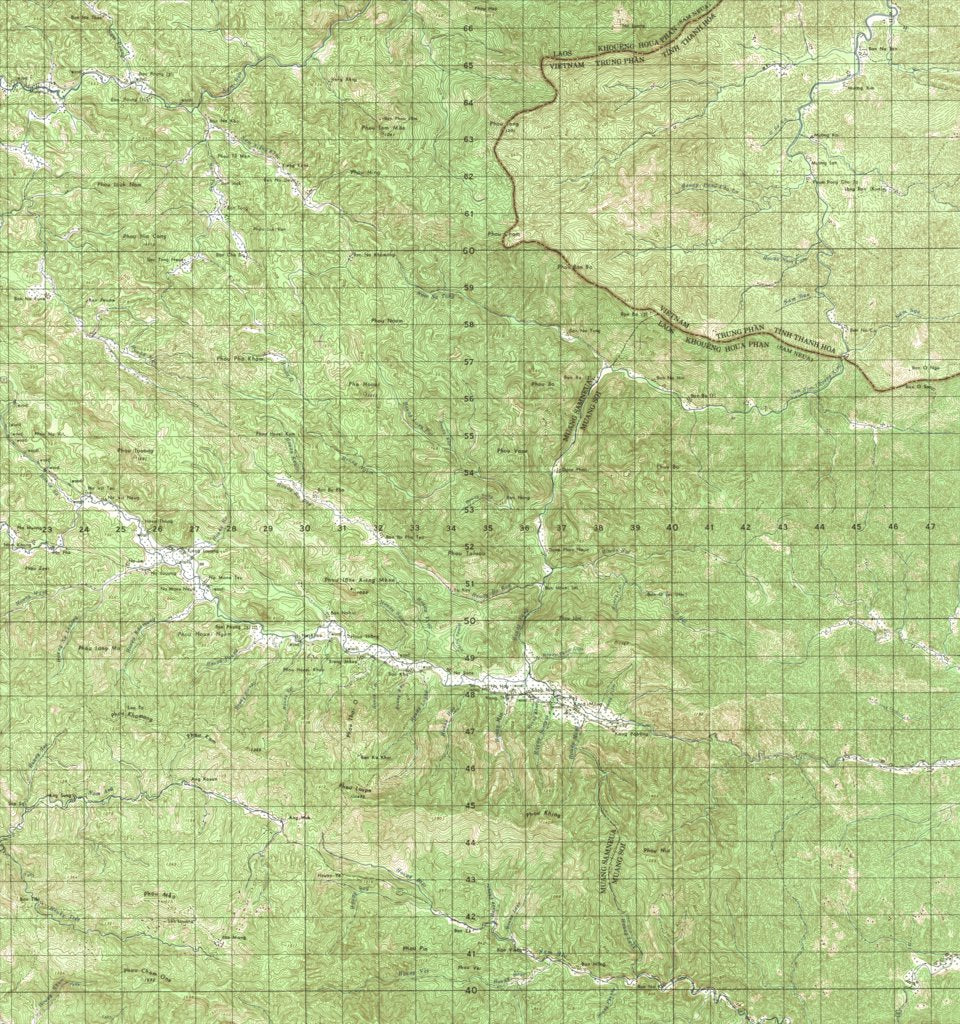 Vietnam 50K 5849-1 Map by Land Info Worldwide Mapping LLC | Avenza Maps