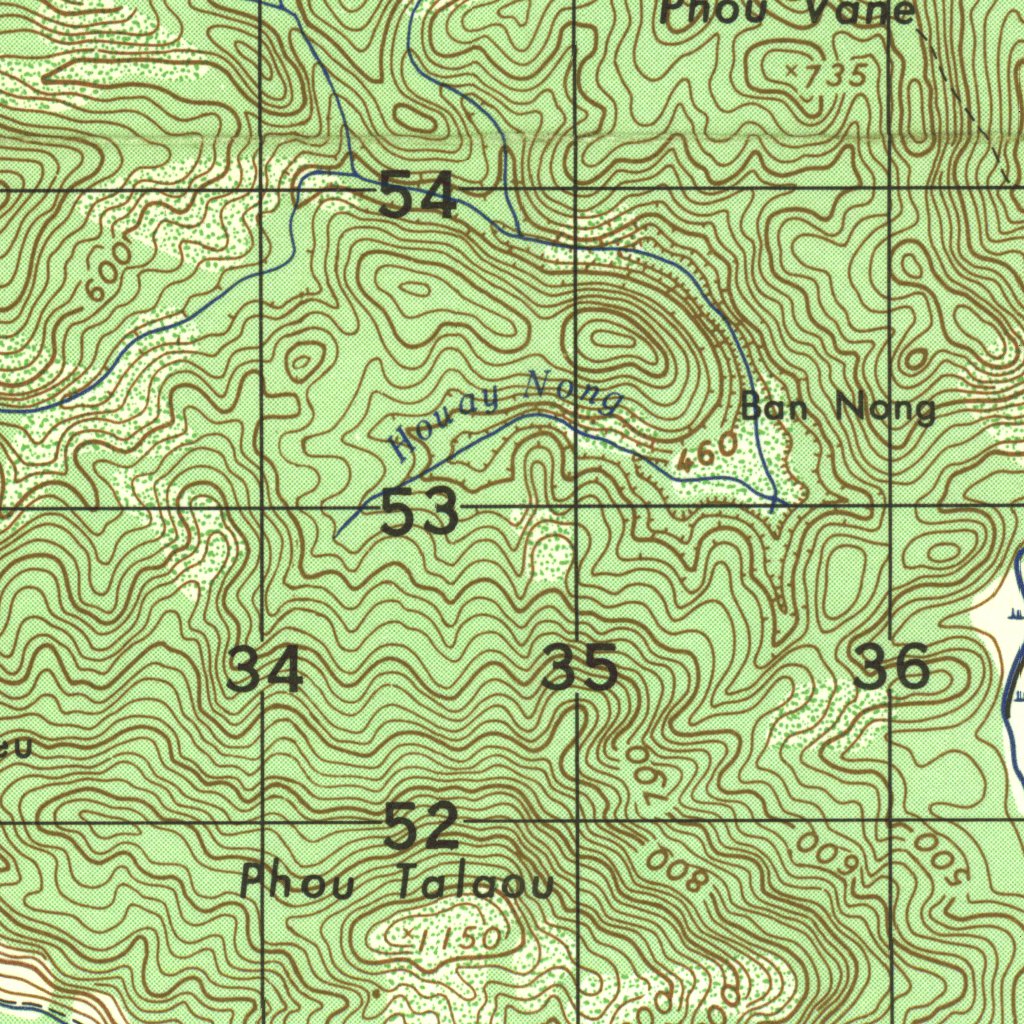 Vietnam 50K 5849-1 Map by Land Info Worldwide Mapping LLC | Avenza Maps
