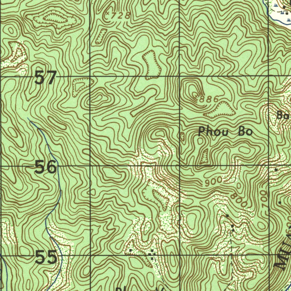 Vietnam 50K 5849-1 Map by Land Info Worldwide Mapping LLC | Avenza Maps