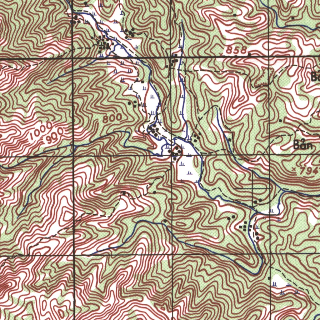 Vietnam 50K 5751-4 Map by Land Info Worldwide Mapping LLC | Avenza Maps